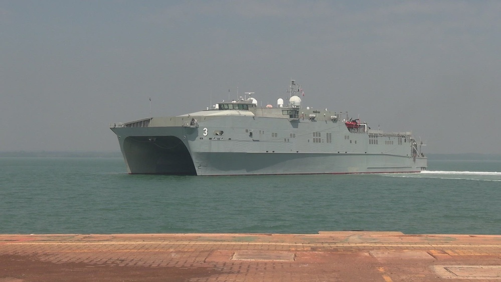 DVIDS - Video - Exercise Talisman Sabre 23: USNS Millinocket delivers ...