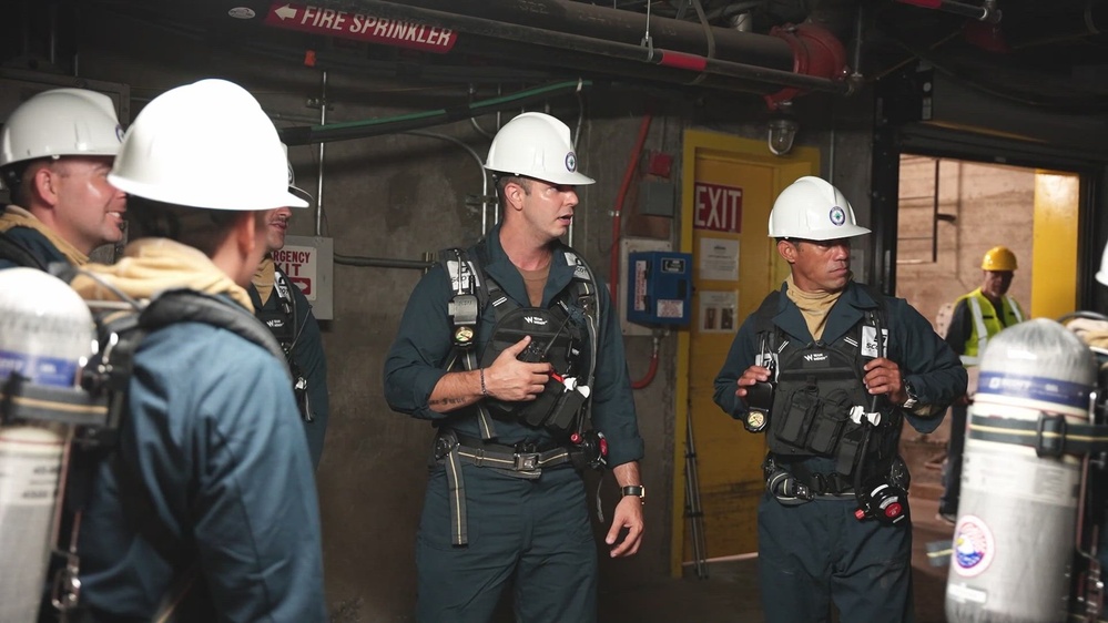 DVIDS - Video - JTF-RH roving security and fire watch conduct roving ...