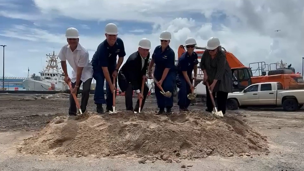 DVIDS - Video - Coast Guard celebrates groundbreaking ceremony to ...