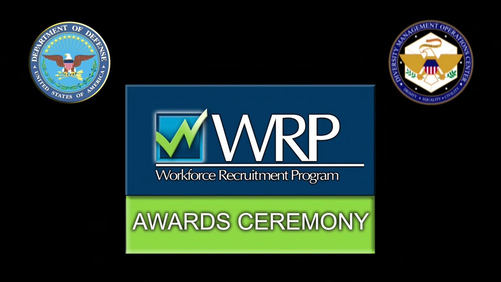 DVIDS - Video - Workforce Recruitment Program Awards Ceremony