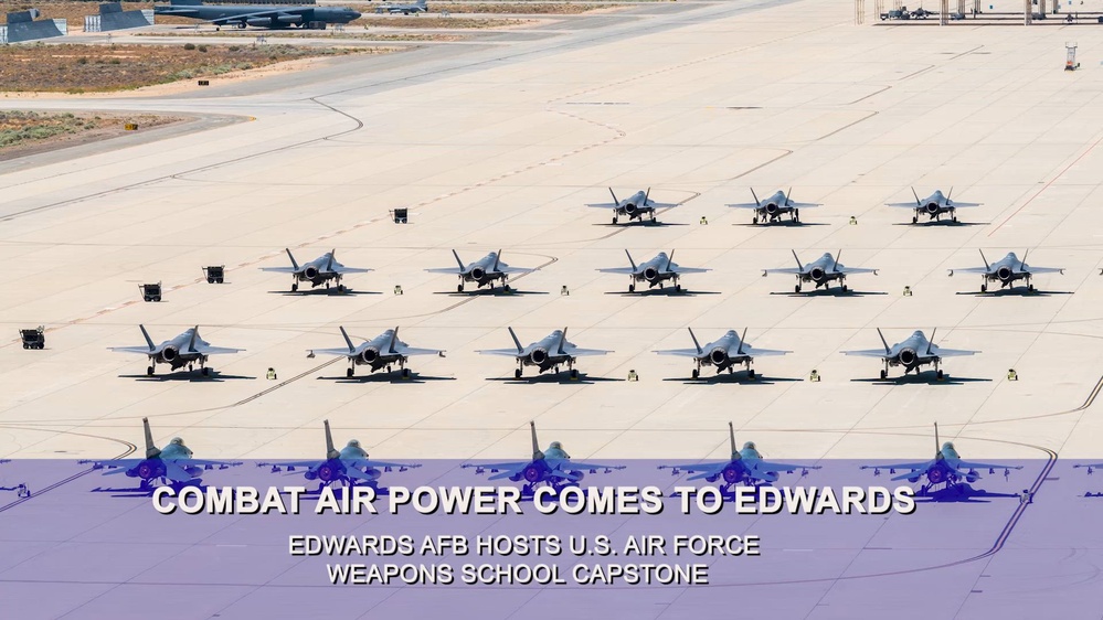 DVIDS - Video - Edwards AFB hosts U.S. Air Force Weapons School Capstone