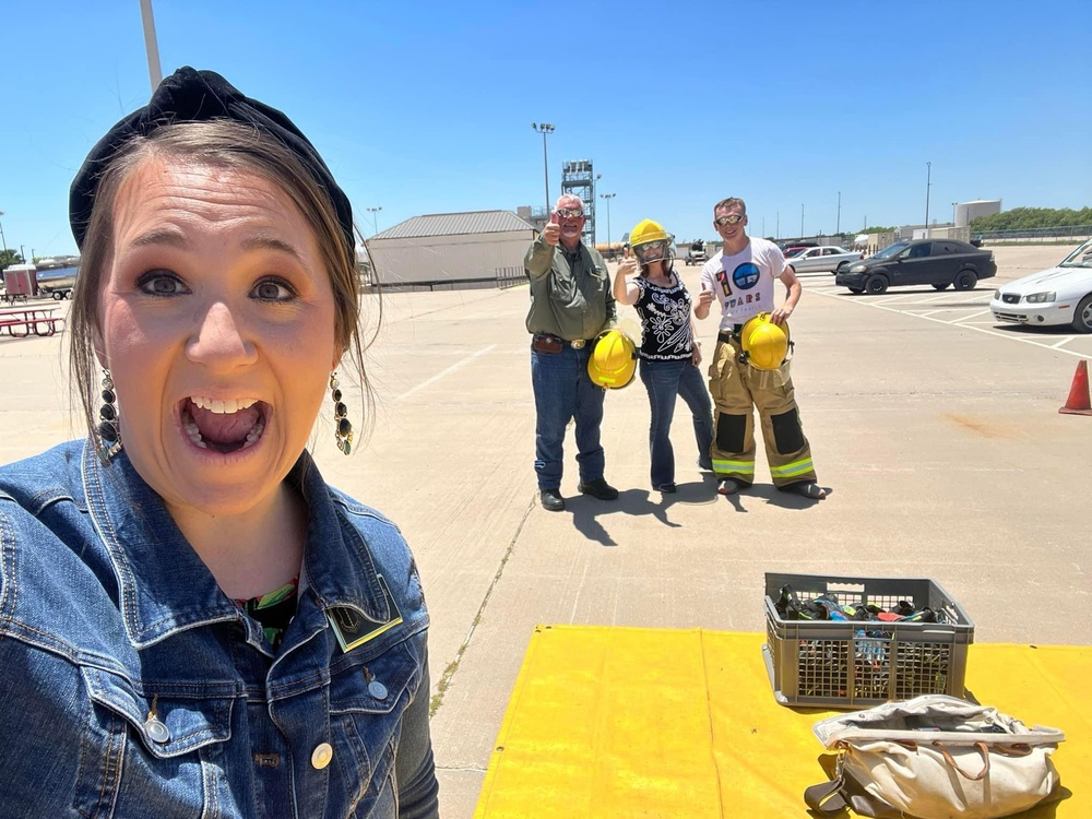 DVIDS - Video - Jenna Jones Goodfellow AFB Honorary Commander Interview ...