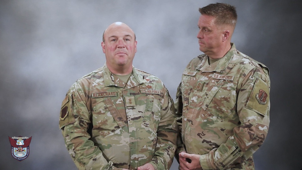 DVIDS - Video - Maj. Gen. Barry Blanchard and Chief Master Sgt. John ...