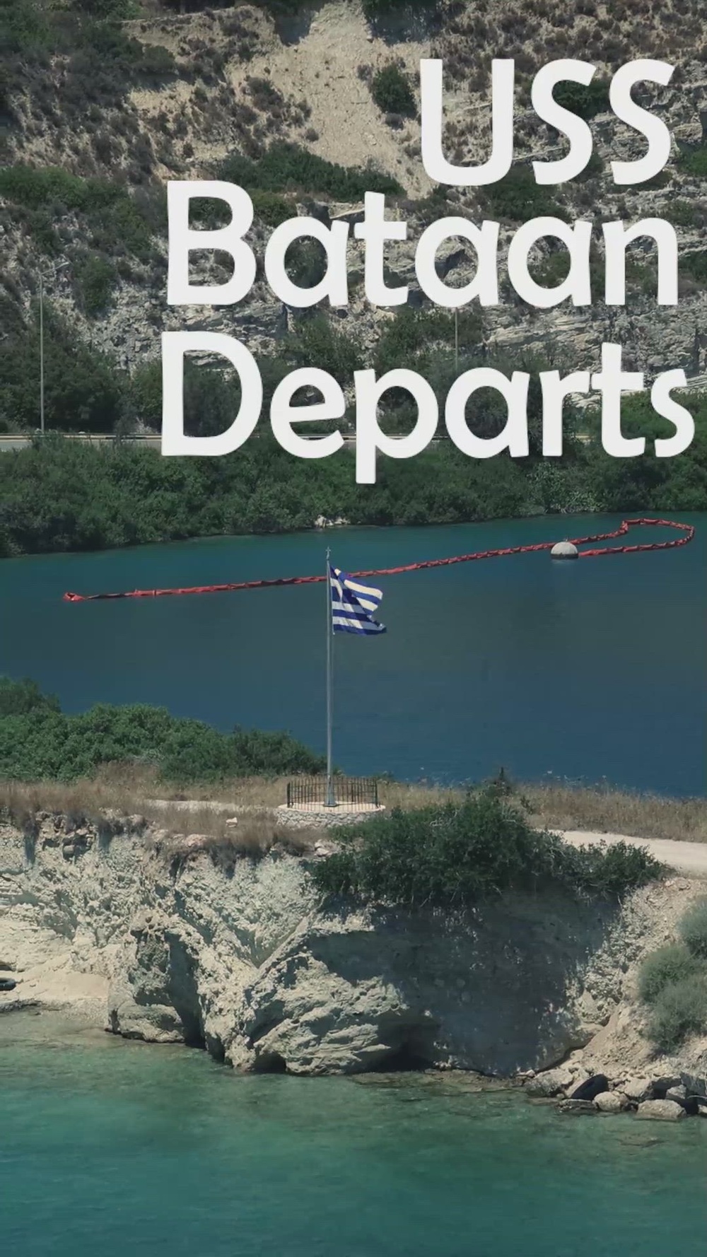 DVIDS - Video - USS Bataan Departs Souda Bay, Greece DVIDS - Video - USS Bataan Departs Souda Bay, Greece