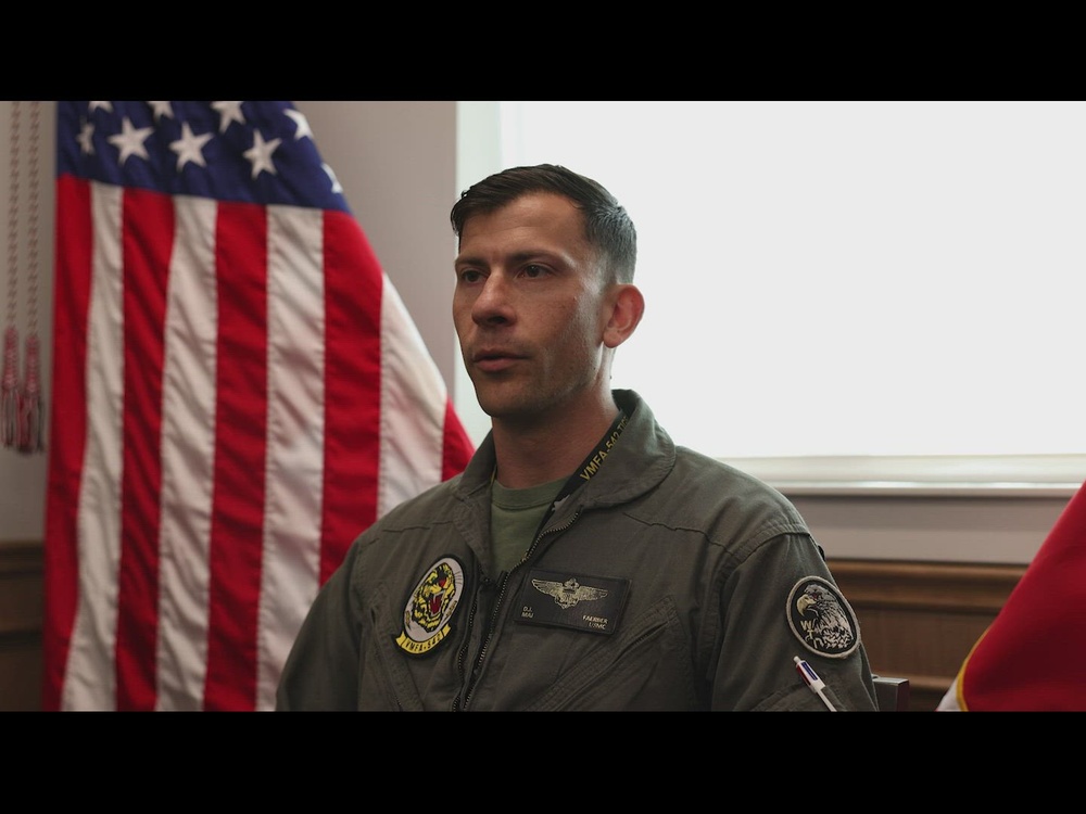 DVIDS - Video - U.S. Marine Corps Maj. David Faerber interview for ...