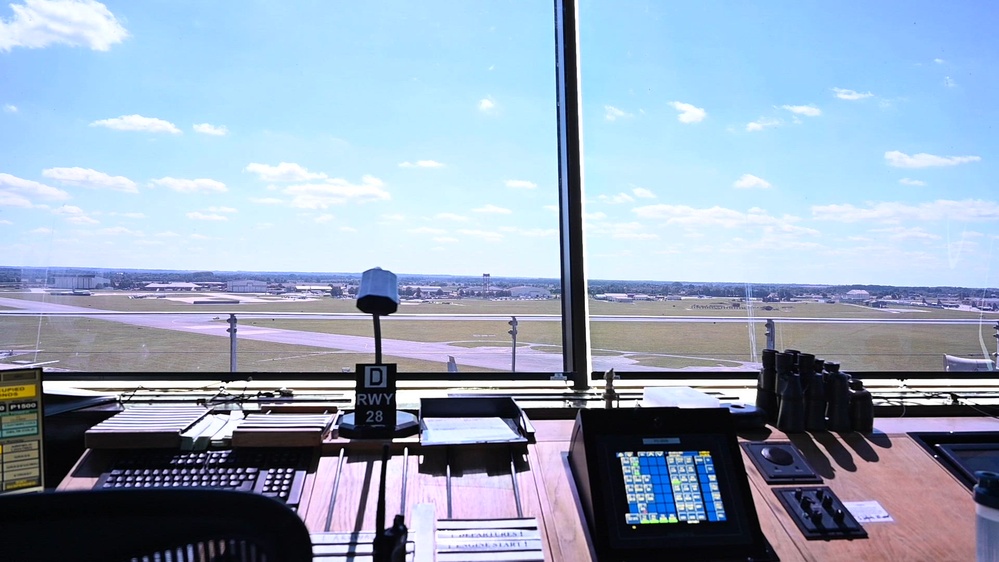 Inside Air Traffic Control Tower