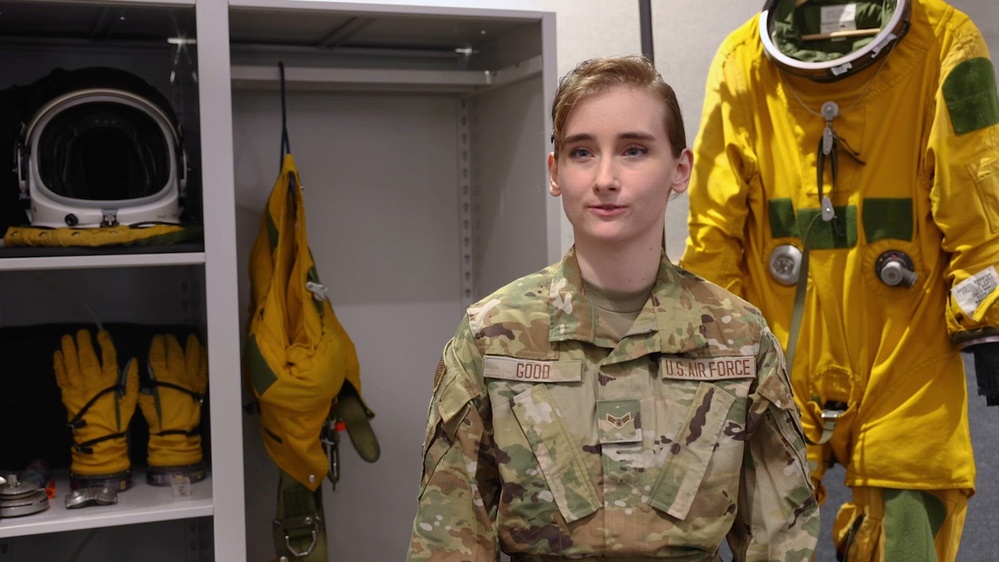 DVIDS - Video - A1C Mari Good-Air Space Physiology Technician