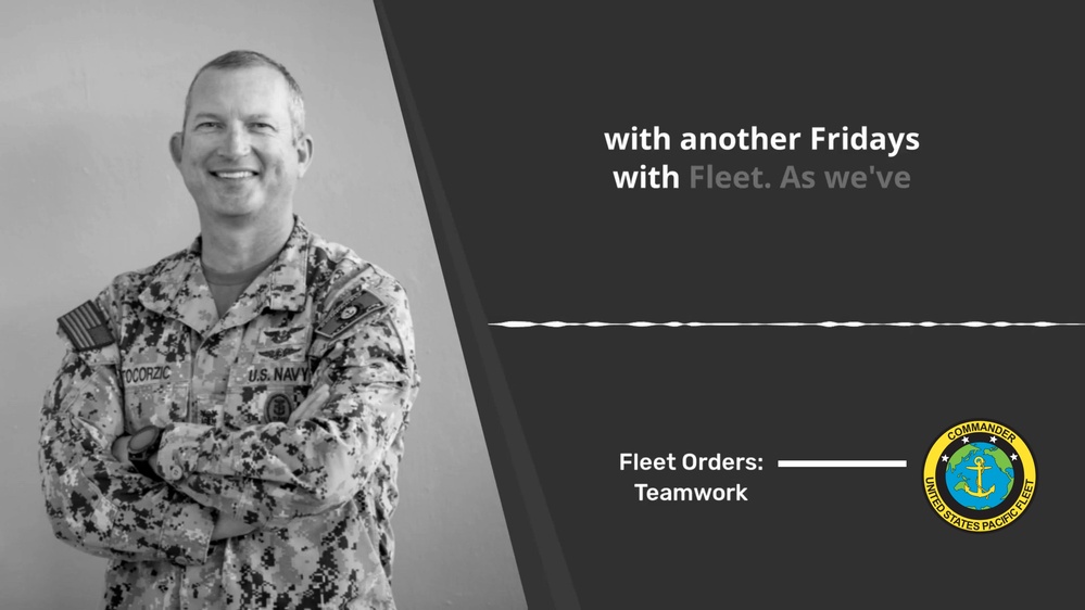 DVIDS - Video - Fridays with Fleet: Fleet Orders - Teamwork