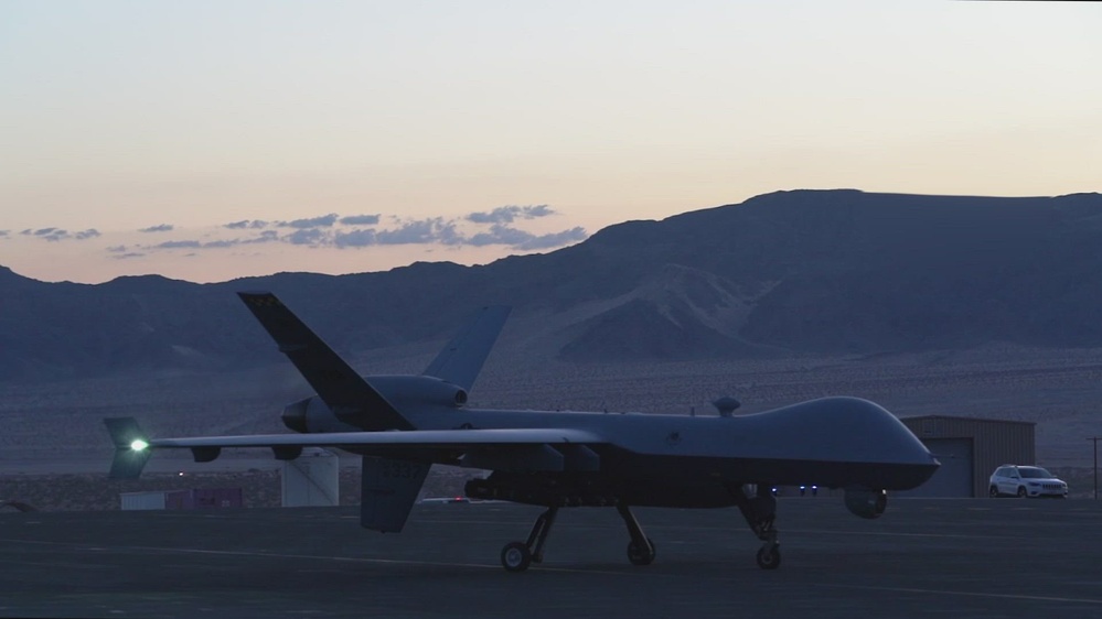 DVIDS - Video - Taking flight: A USAF MQ-9 at Twentynine Palms