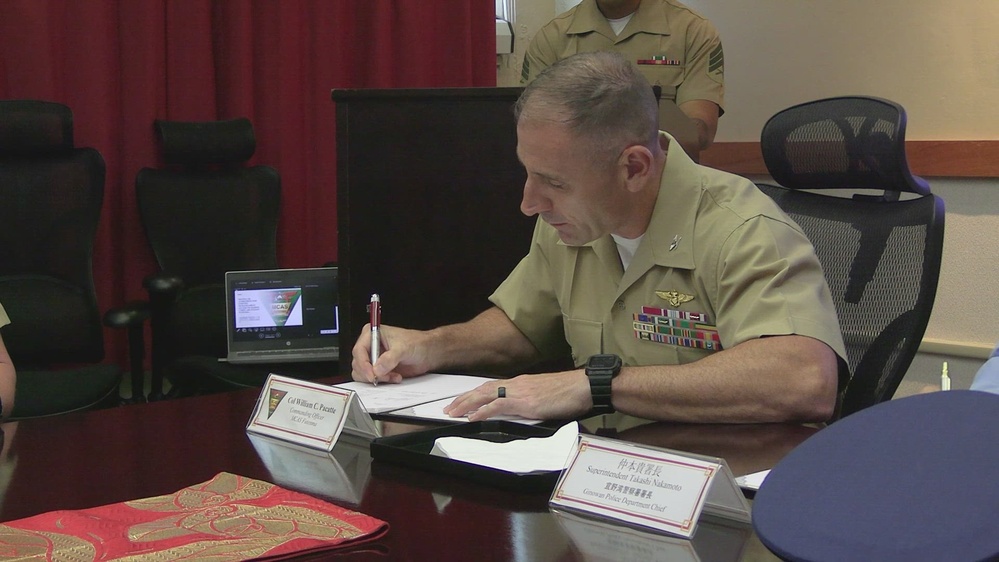 DVIDS - Video - Humanitarian Access Agreement Signing Ceremony