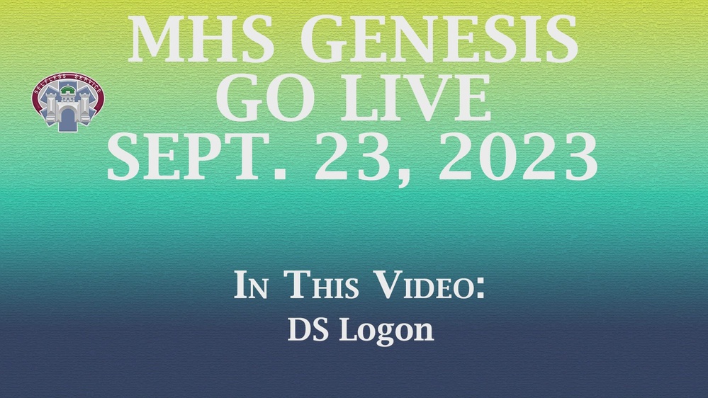 DVIDS - Video - Patient Portal Video Series: DS Log on