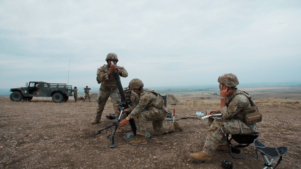 DVIDS - Video - 3rd Battalion, 121st Infantry Regiment Mortar Team B-Roll
