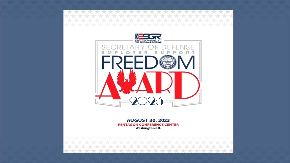 DVIDS - Video - Secretary of Defense Freedom Awards