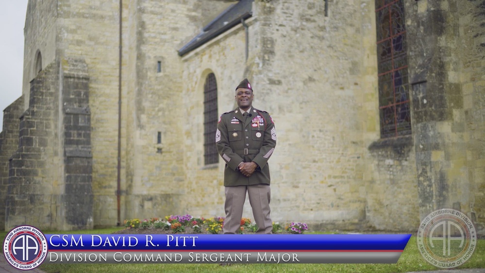 DVIDS - Video - Living the Legacy - Former 82nd Airborne Division CSM ...
