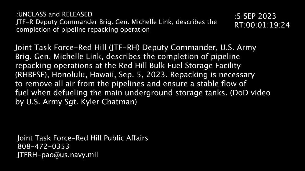 DVIDS - Video - JTF-RH Deputy Commander, U.S. Army Brig. Gen. Michelle ...