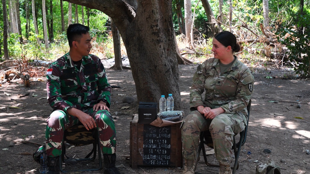 DVIDS - Video - Super Garuda Shield 23 | MRE Exchange with TNI