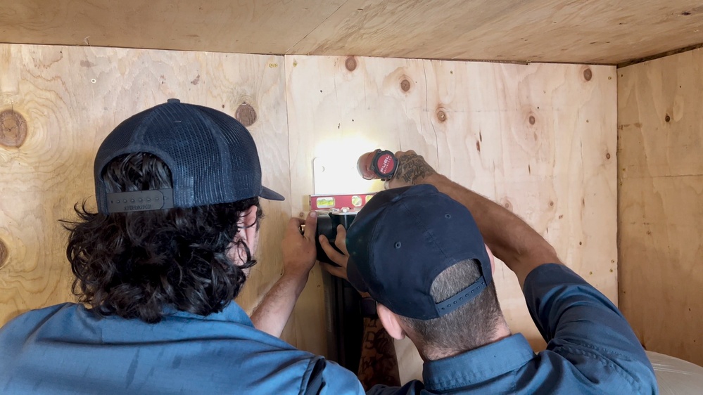 DVIDS - Video - YTC First POET Install - moving filters in place