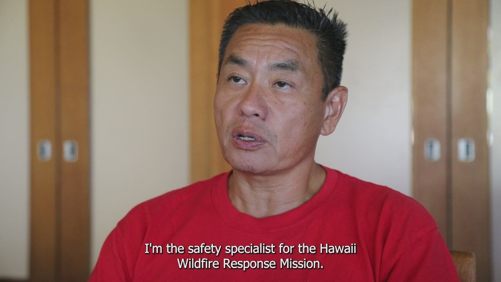 DVIDS - Video - Raymond Lo: Safety specialist Hawai'i Wildfires ...