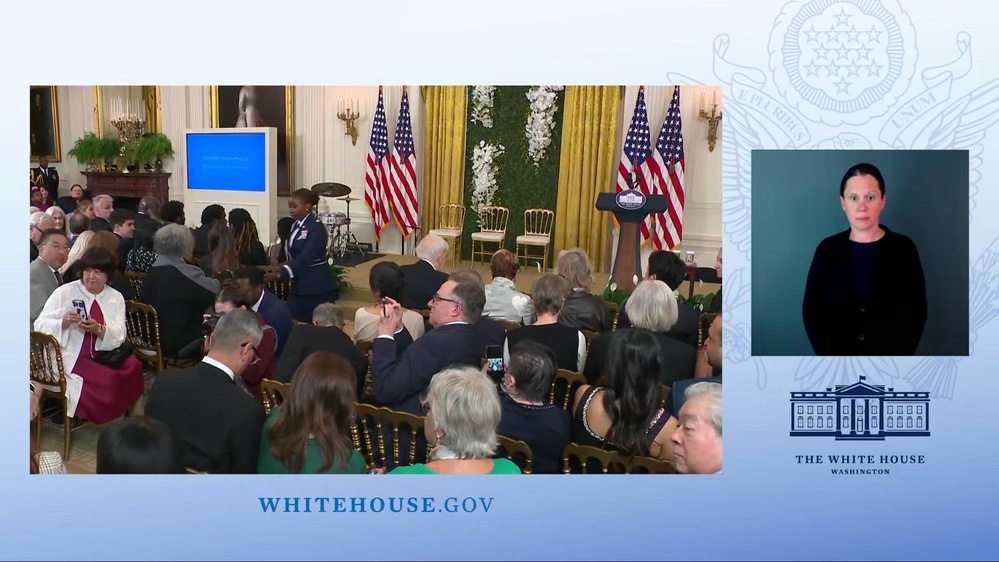 DVIDS - Video - 2023 Praemium Imperiale White House Program