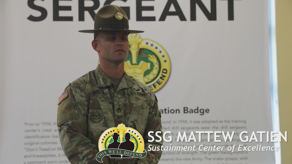 DVIDS - Video - Staff Sgt. Matthew Gatien, Sustainment Center of ...