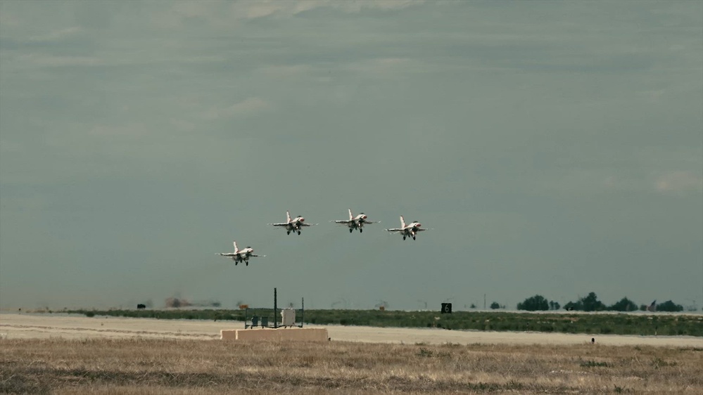DVIDS - Video - USAF Thunderbirds 2023 Slow-Motion B-Roll