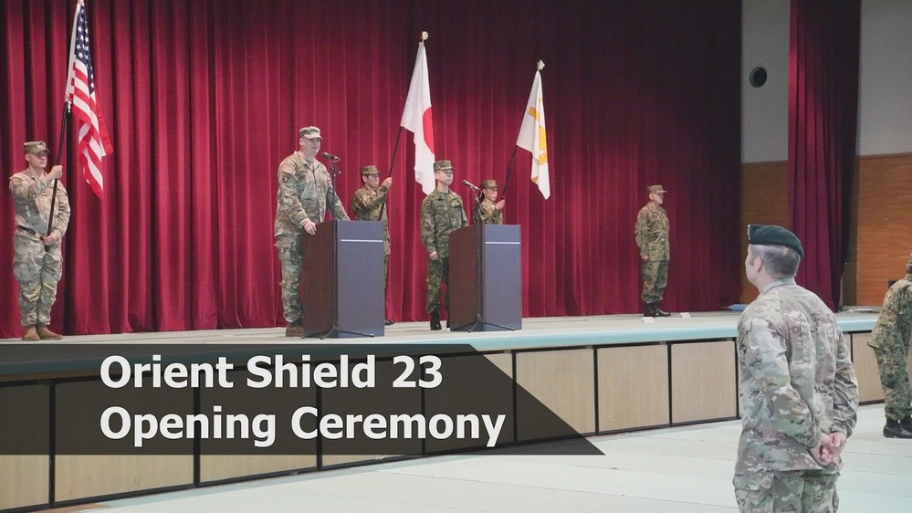DVIDS - Video - Orient Shield 23 Opening Ceremony