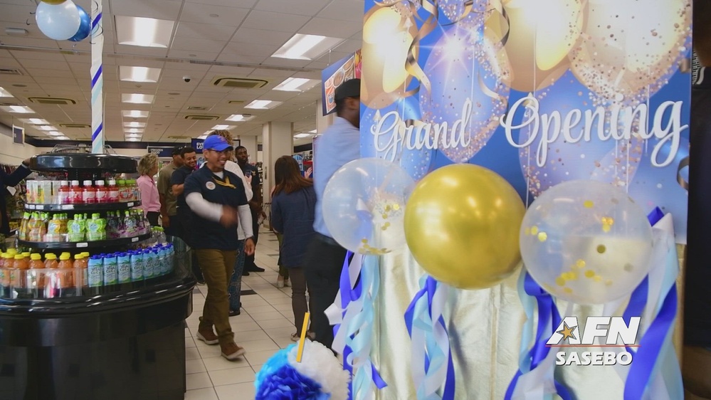 DVIDS - Video - NEX Mini Mart Snack Bar Grand Opening Ceremony