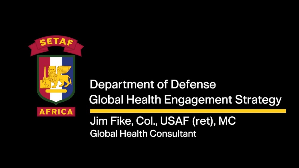 DVIDS - Video - SETAF-AF MEDREX CDE: "DOD Global Health Engagement ...