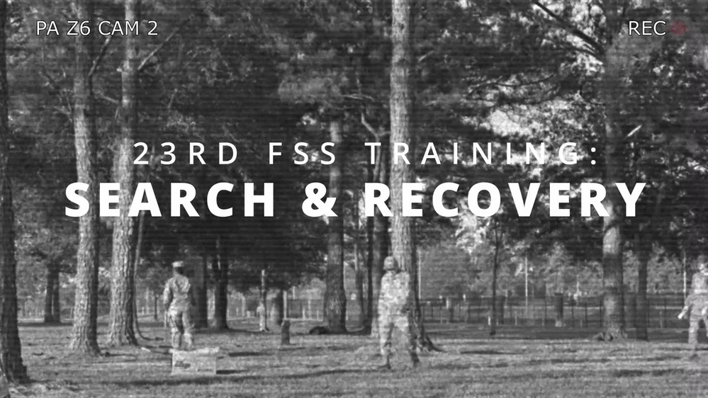 DVIDS - Video - 23rd FSS Search & Recovery Training: Ready for anything