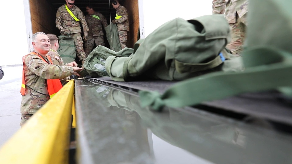 DVIDS - Video - B-Roll: Bison Company departs Alaska for Middle East ...