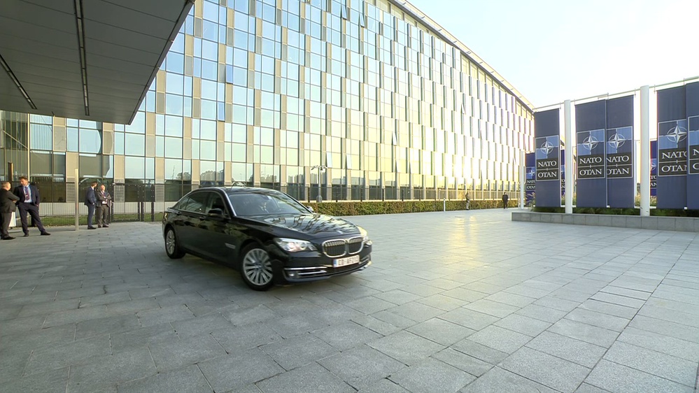 DVIDS - Video - Norwegian Minister of Defence arrives at NATO HQ for ...