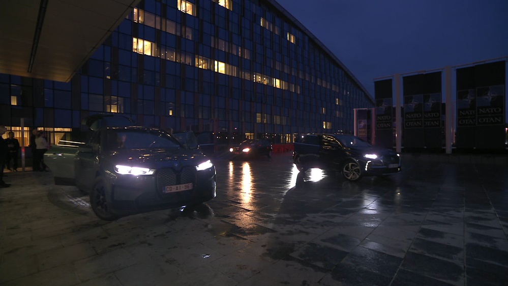 DVIDS - Video - Danish Minister of Defence arrives at NATO HQ for the ...