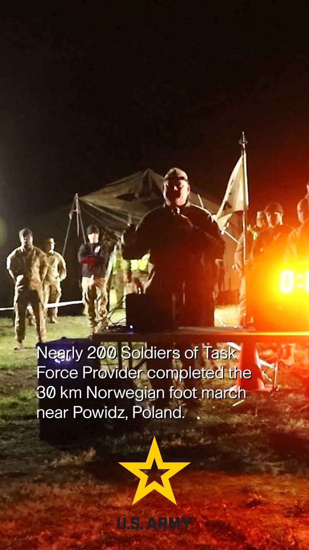 DVIDS - Video - Sustainment Soldiers complete 30 km Norwegian Foot March