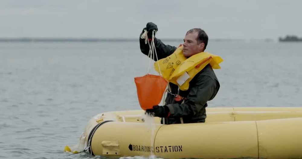 DVIDS - Video - 46 Man Life Raft