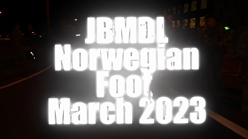 DVIDS - Video - JB MDL Hosts First-Ever Norwegian Foot March