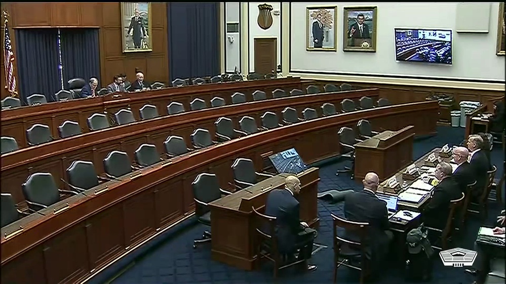DVIDS - Video - DOD, Navy Leaders Testify Before House Committee