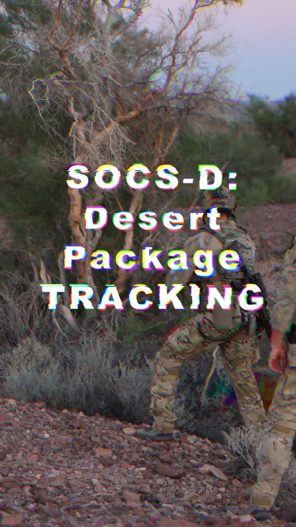 DVIDS - Video - MARSOC conducts Multi-Purpose Canine Desert Training