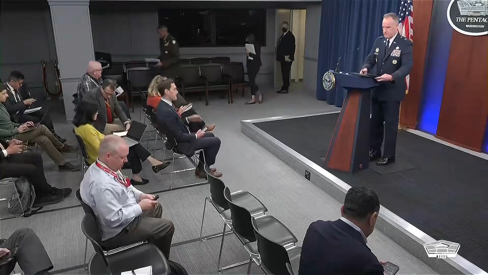 DVIDS - Video - Pentagon Press Secretary Holds Briefing