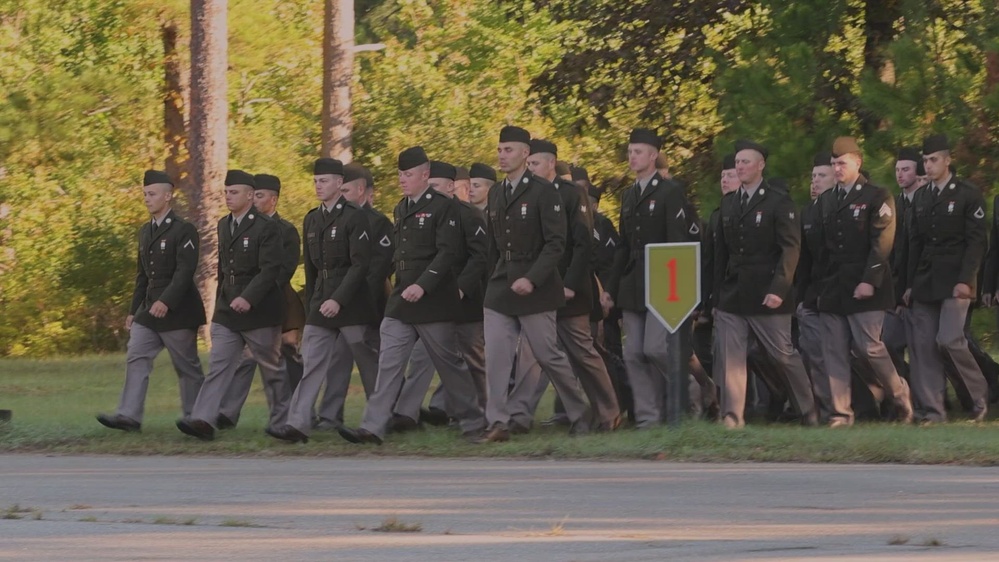 DVIDS - Video - 198th IN BN 3-47 Turning Blue Ceremony at Fort Moore
