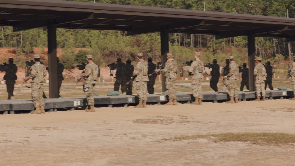DVIDS - Video - 197th IN 1-46 BN Urban Rifle Marksmanship Training