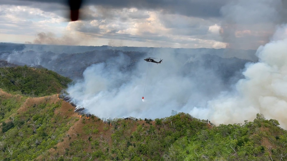 DVIDS - Video - [B-Roll] Hawaii Army National Guard Provides Aerial ...