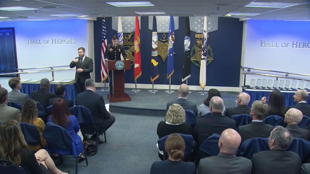 DVIDS - Video - DoD David O. Cooke and the DoD DCSA Awards