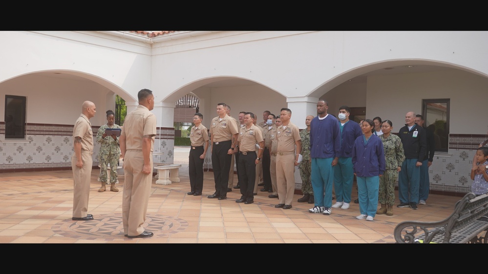 DVIDS - Video - HMC Acosta's Reenlistment at NMRTC Rota, Spain