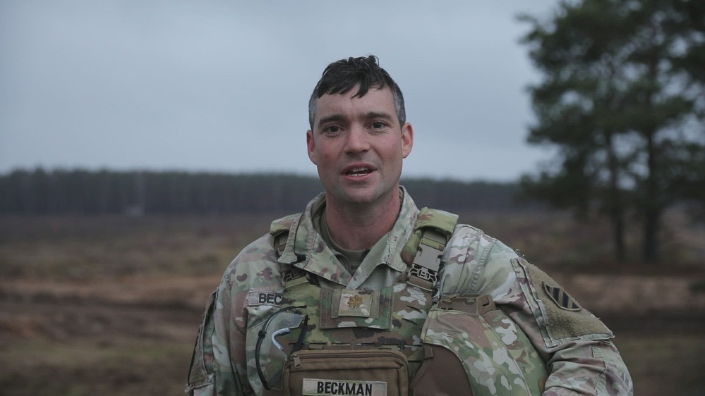 DVIDS - Video - U.S. Army Maj. Steven Beckman holiday shout-out