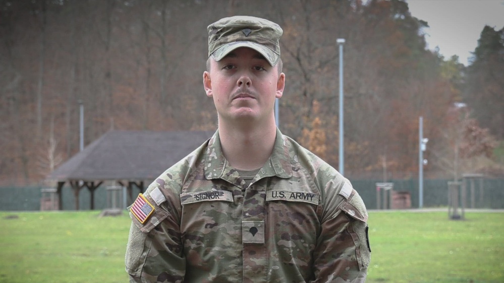 DVIDS - Video - Spc. Samuel Signor Holiday Shoutout
