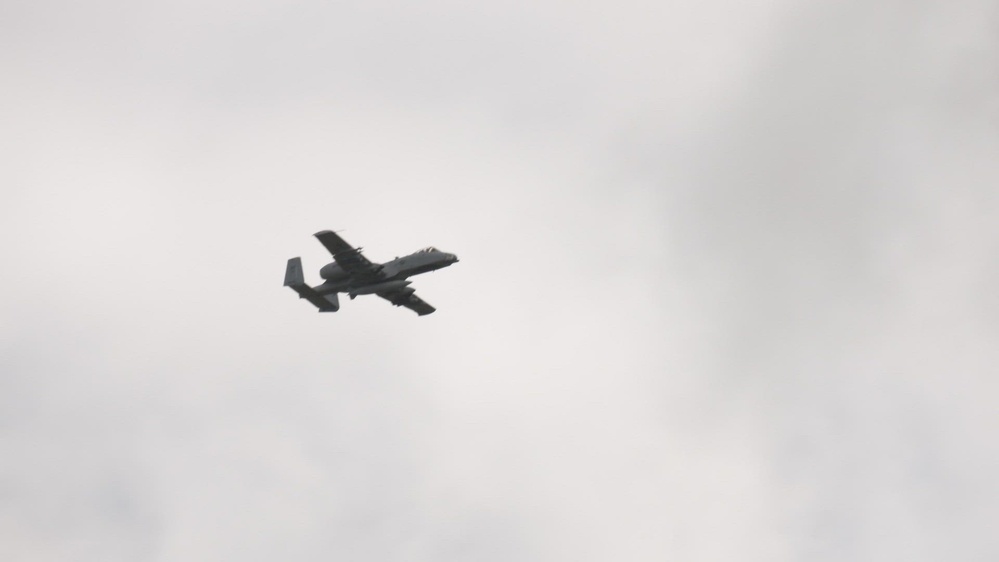 DVIDS - Video - A-10 Thunderbolt II aircraft dropping bombs at Fort ...