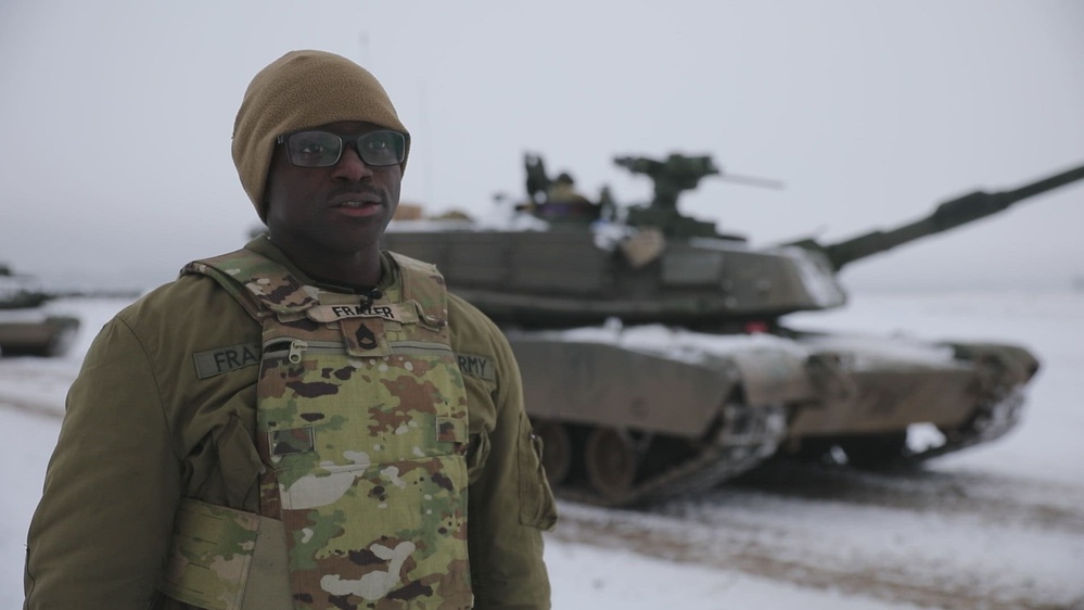 DVIDS - Video - A-Roll: Task Force Marne M1A2 Abrams tank crews conduct ...