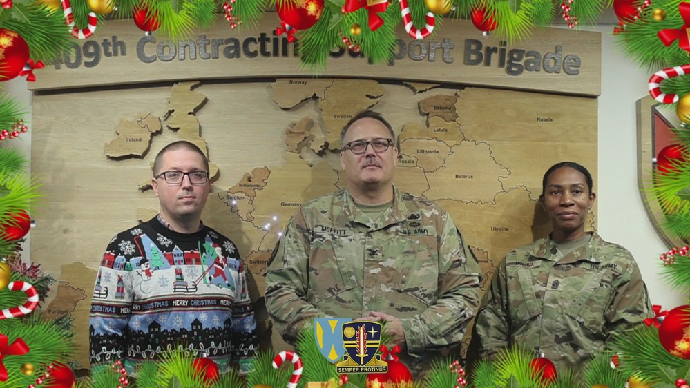 DVIDS - Video - 409th Contracting Support Brigade Holiday Message