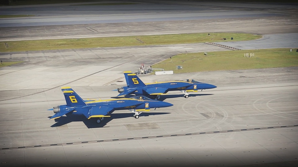 DVIDS - Video - U.S. Navy Blue Angels' Winter Visit