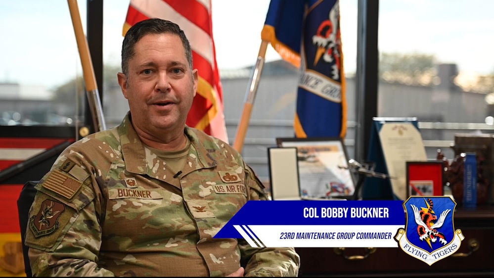 DVIDS - Video - Meet your commander: 23rd Maintenance Group